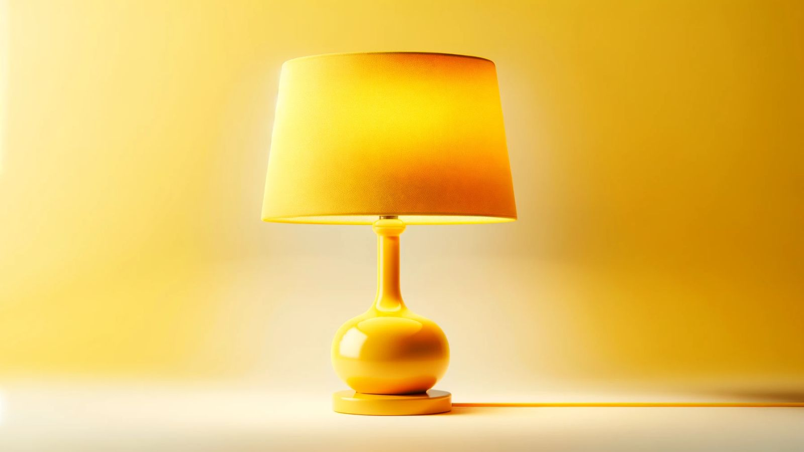 Lampe de Chevet Jaune – ArkLuminar
